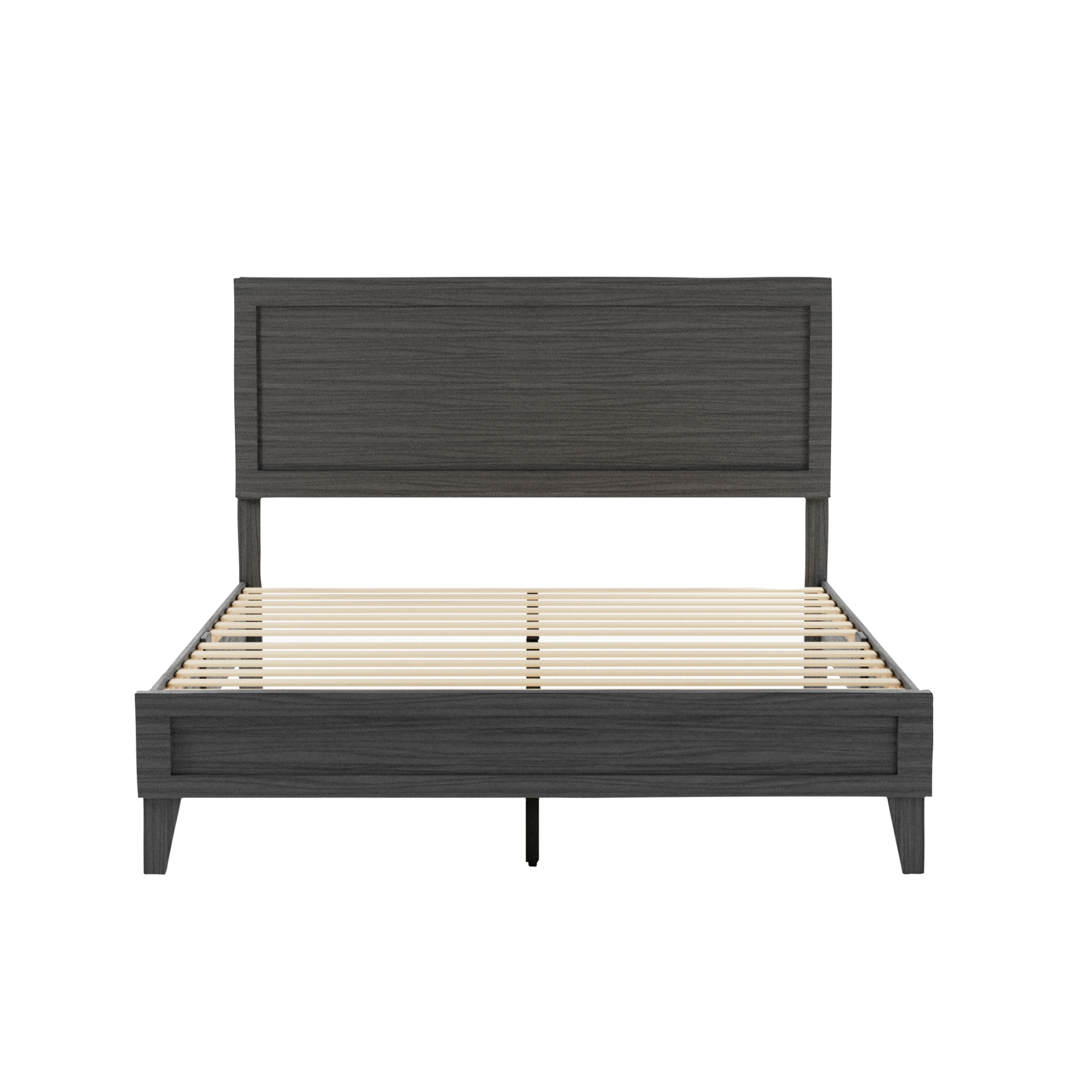Delta Wood Platform Bed Frame with Headboard – Edenbrook