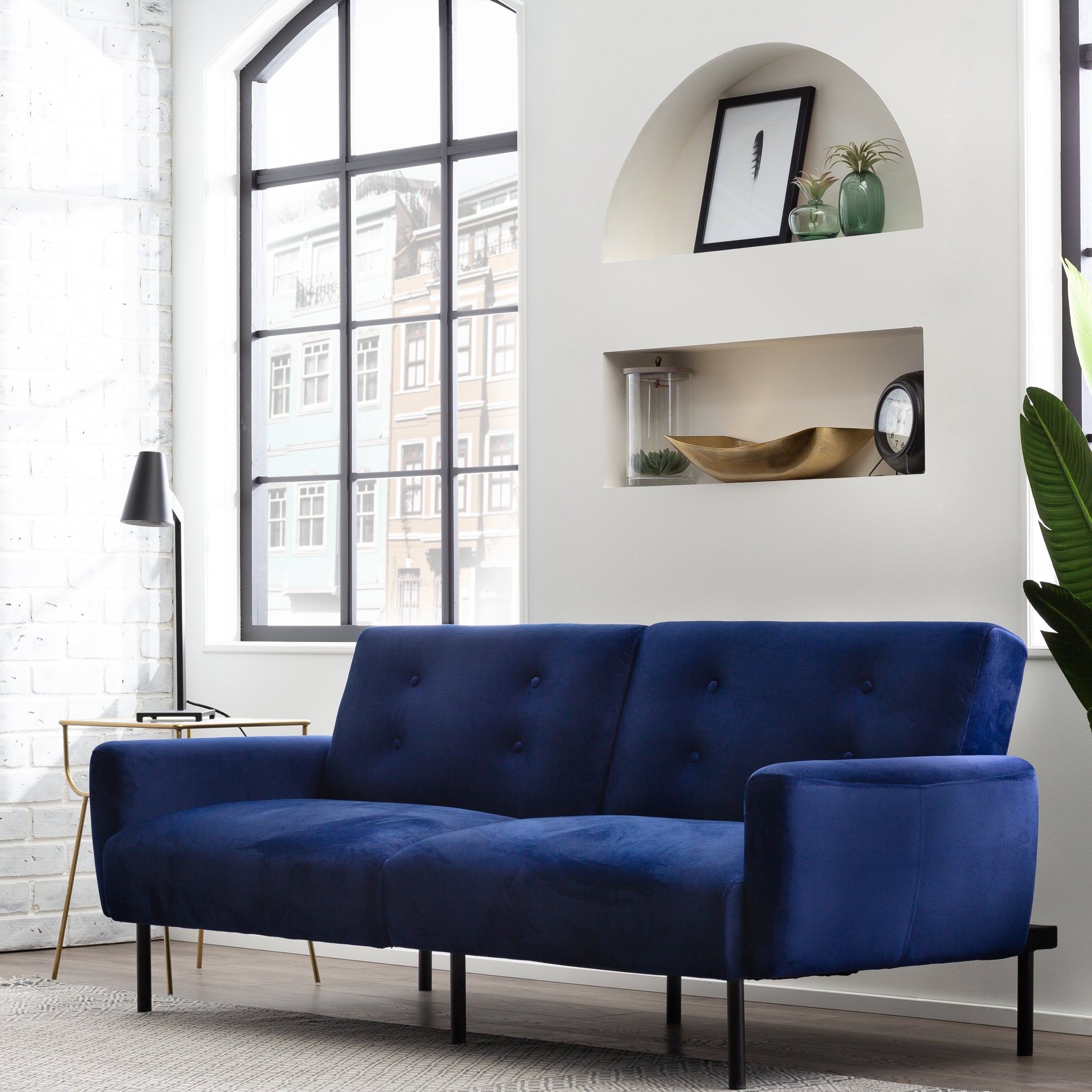 Gilman Deluxe Futon With Arms – Edenbrook